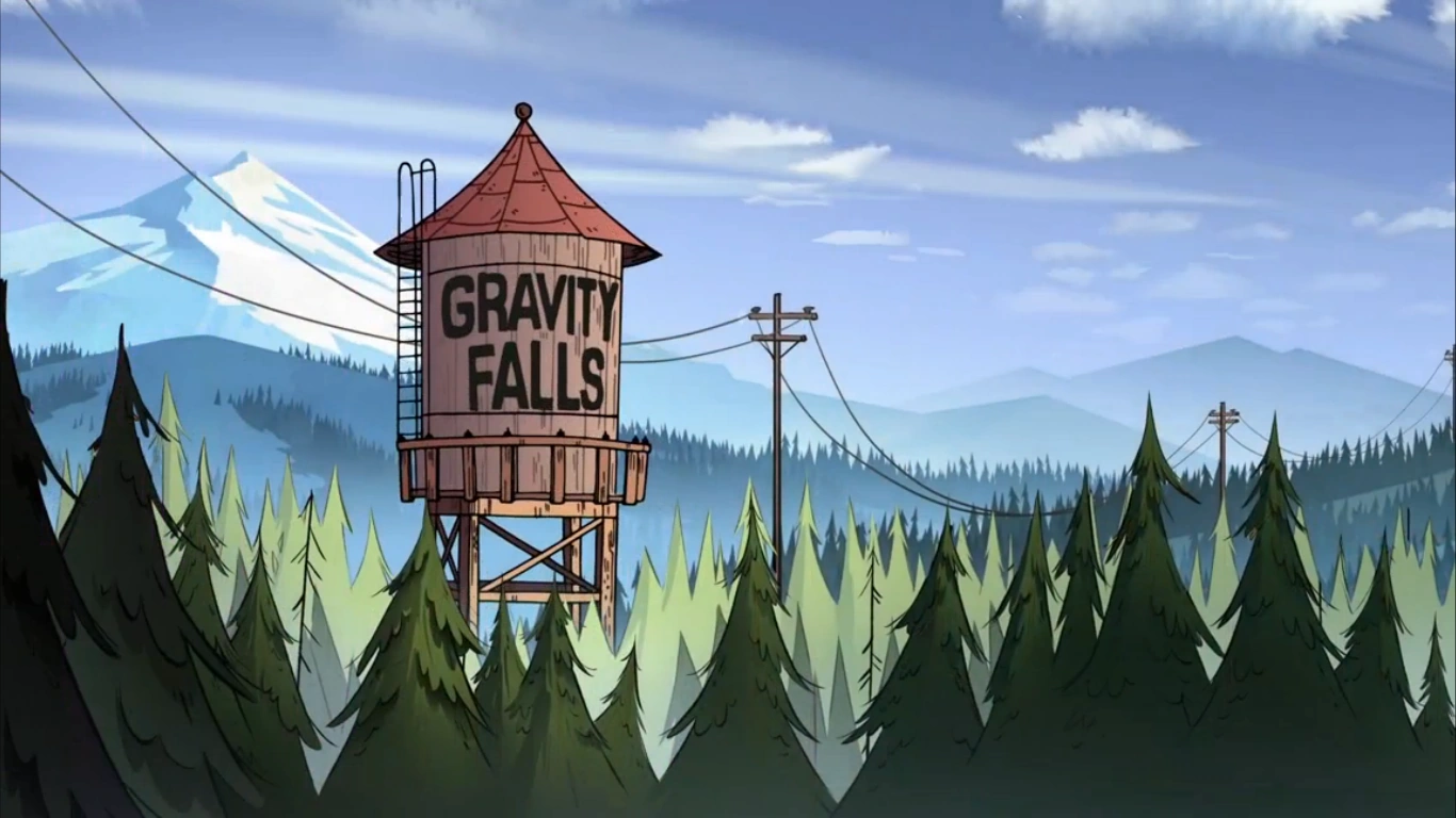 Image - S2e20 normal water tower.png | Gravity Falls Wiki | FANDOM ...