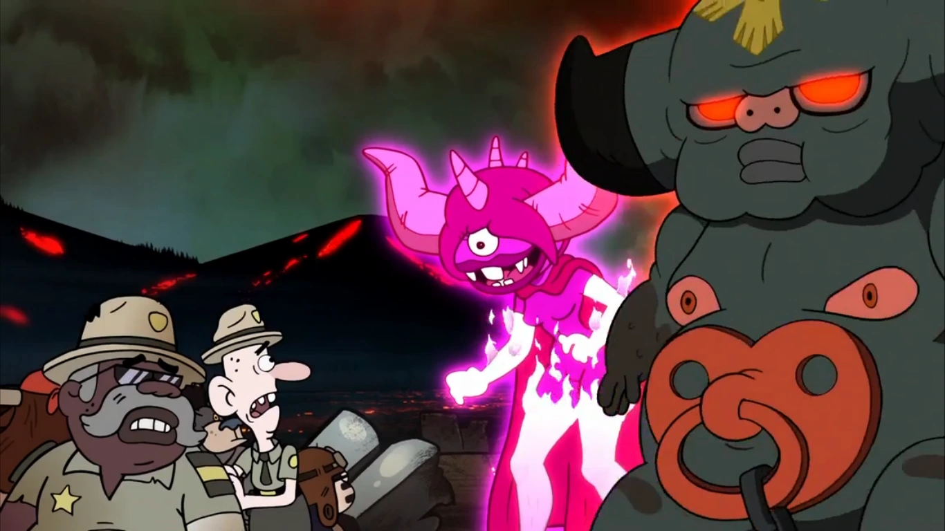 Image - S2e20 Paci-Fire and Pyronica.png | Gravity Falls Wiki | FANDOM ...