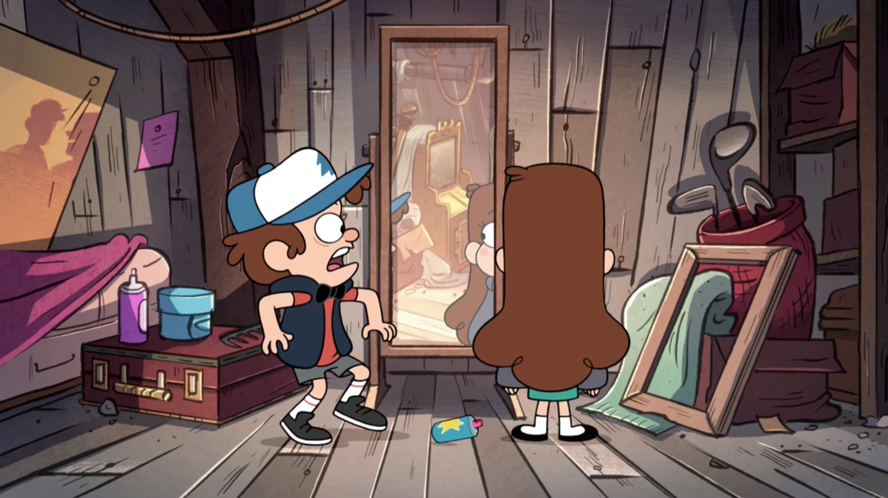 Image - S1e7 dipper scared by mabel.png | Gravity Falls Wiki | FANDOM ...