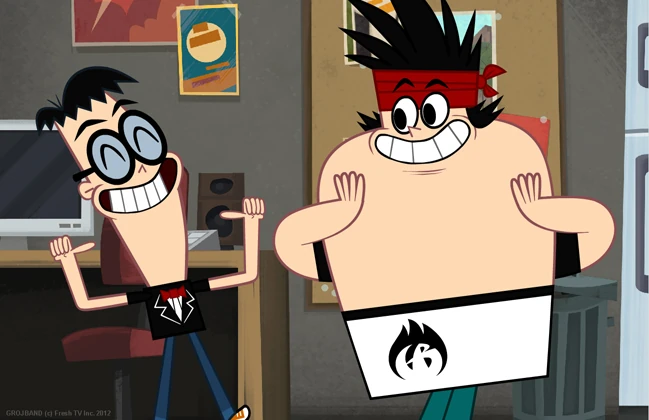 Image - Awesome Kin and Kon Picture.jpg | Grojband Wiki | Fandom ...