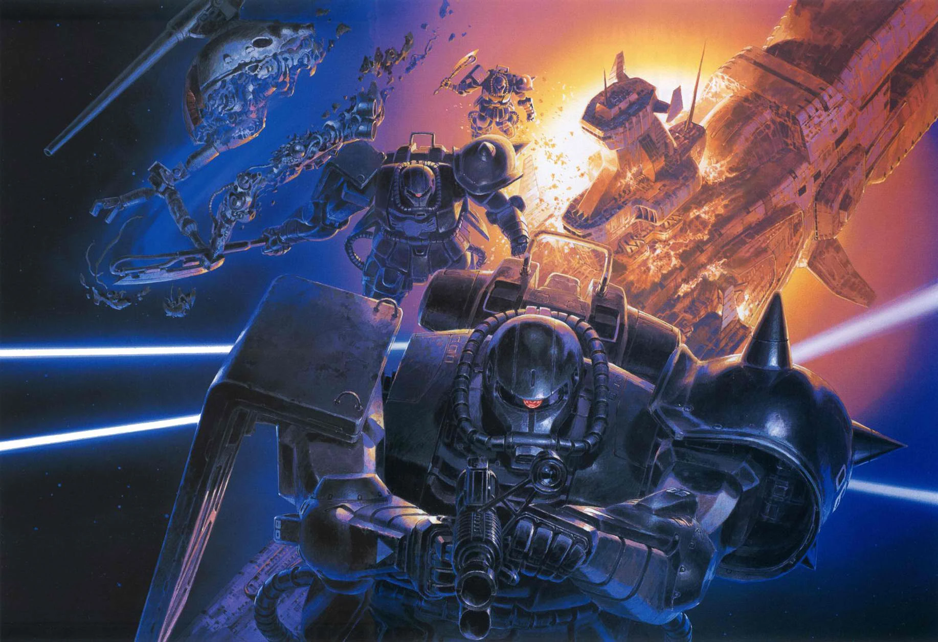 Image - Zaku-ii-GundamGallery Gundam 0079 72.jpg | The Gundam Wiki ...