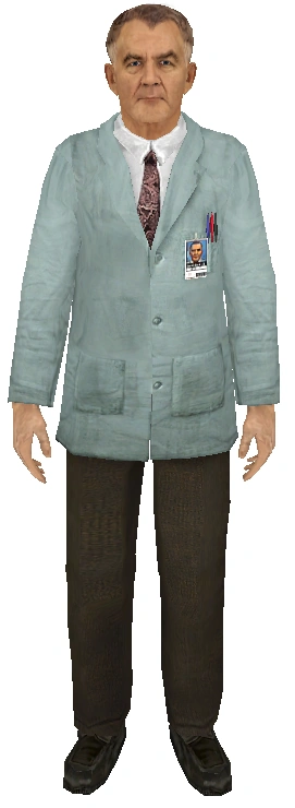 Dr. Arne Magnusson - Half-Life 2: Episode Two Minecraft Skin