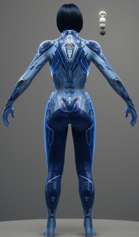 Imagen Cortana Render Trasero H5g Halopedia Fandom Powered By Wikia