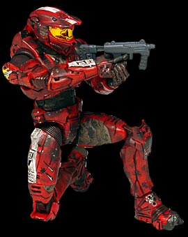 Halo Red Spartan Minecraft Skin