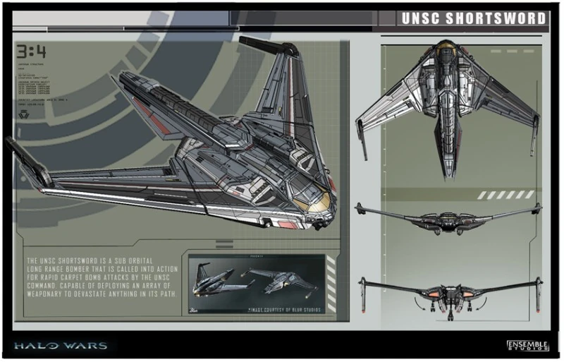 Halo unsc shortsword Minecraft Map