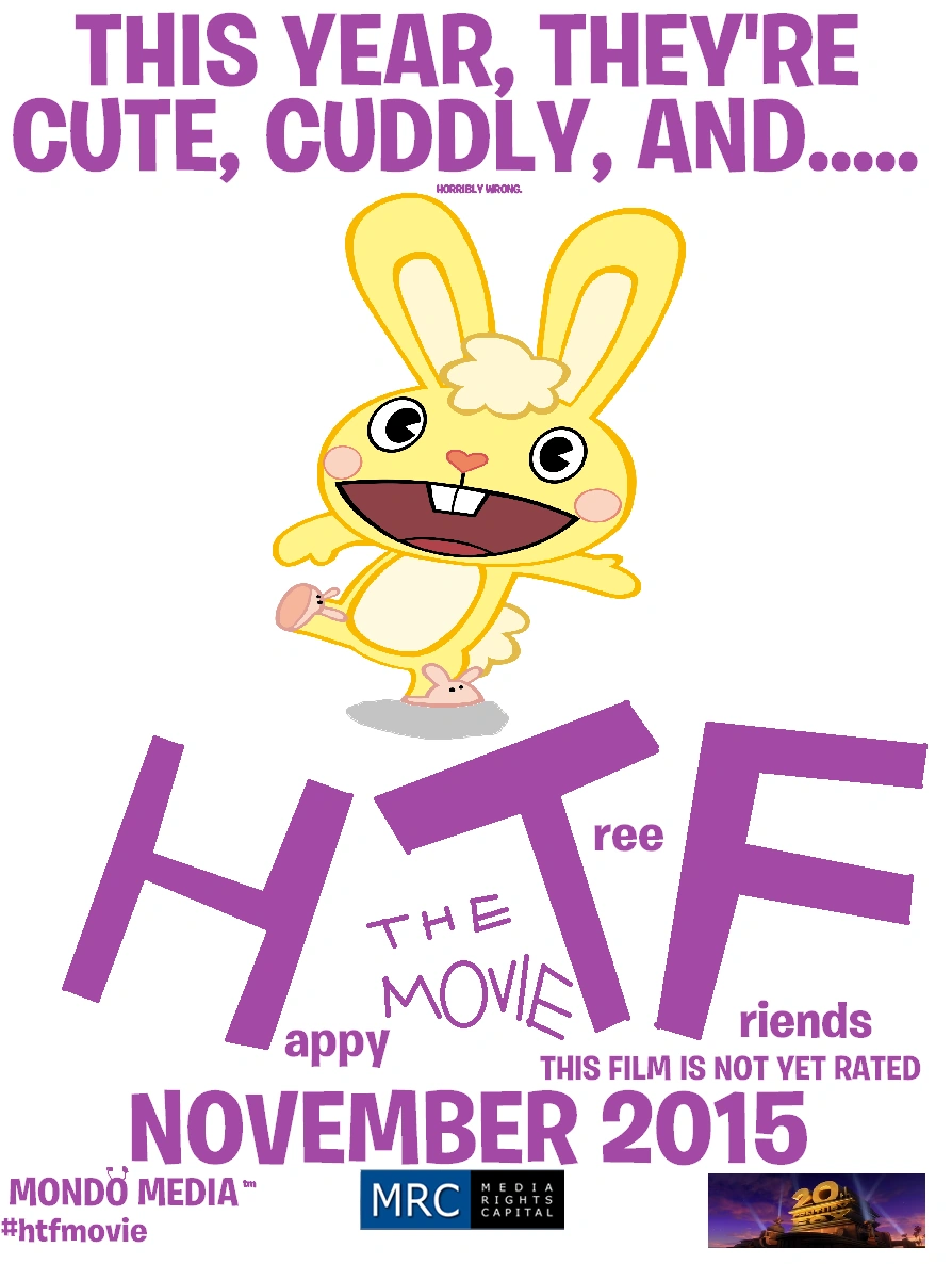 Image - HTF teaser movie poster.png | Happy Tree Friends Fanon Wiki ...