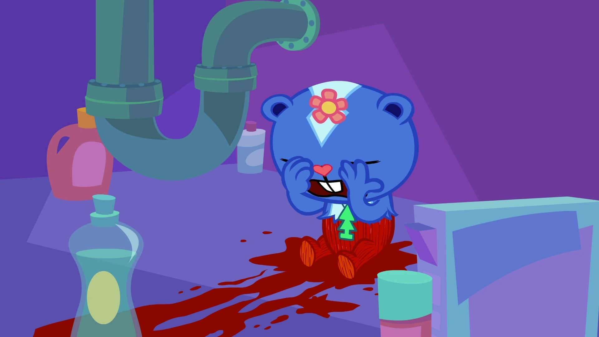 Image - S3E1 Crying Petunia.png | Happy Tree Friends Wiki | FANDOM ...