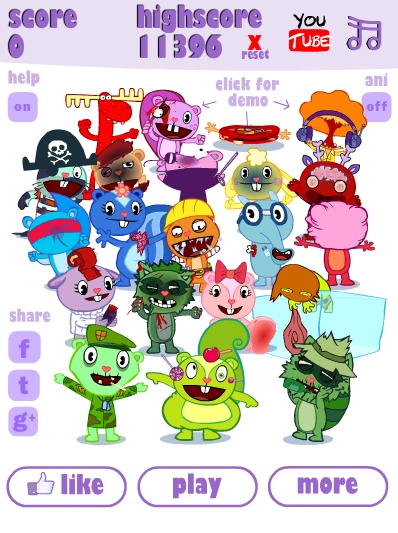 Image - Dumb Ways to Die HTF (Full Cast).PNG | Happy Tree Friends Wiki ...