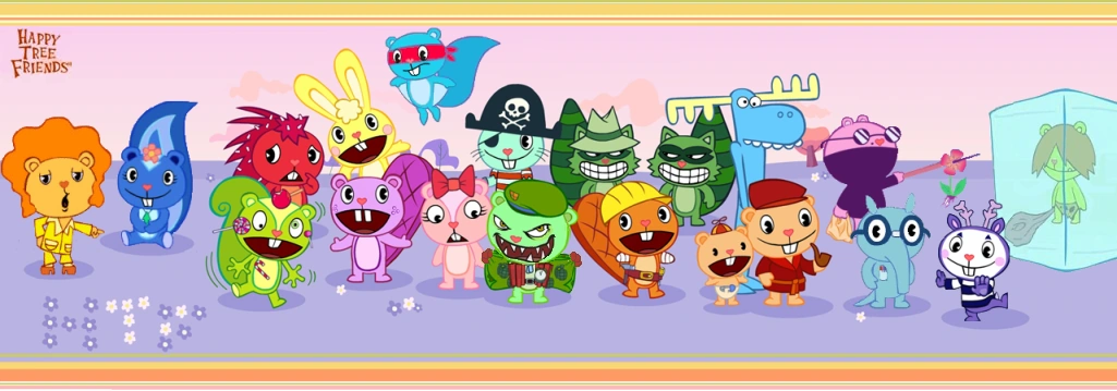 Archivo:HTF characters (1).png | Happy Tree Friends Wiki | Fandom ...