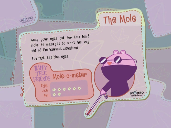 Image - The Mole's Collect Them All Card.png | Happy Tree Friends Wiki ...