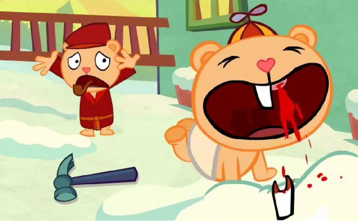 Image - Cub first injury.jpg | Happy Tree Friends Wiki | FANDOM powered ...