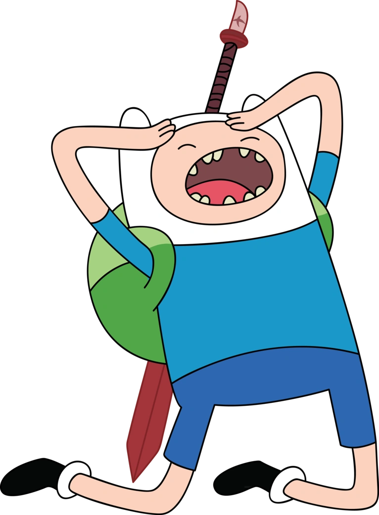 Archivo:Finn loses it by sircinnamon-d4y93j7.png | Hora de aventura ...