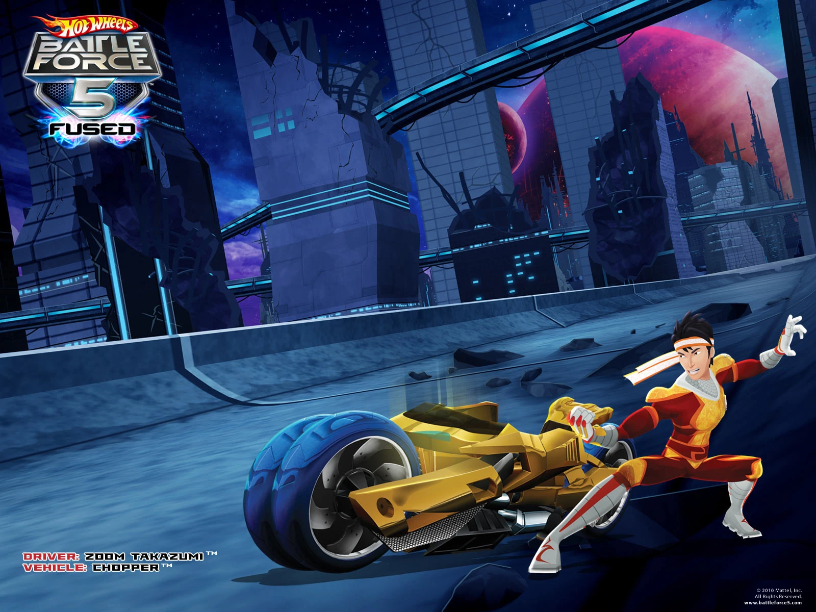 Hot Wheels Battle Force 5 Chopper