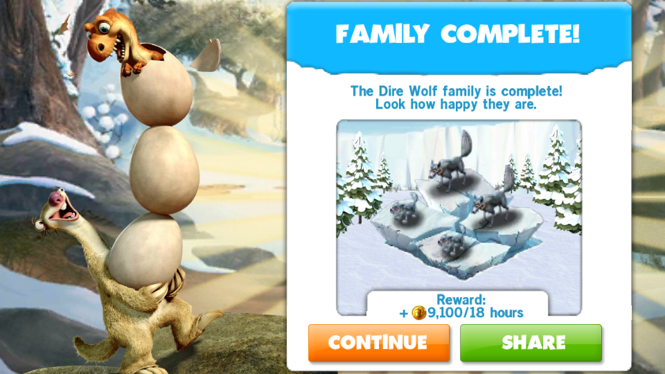 Dire Wolf Ice Age Village Wiki Fandom Powered By Wikia