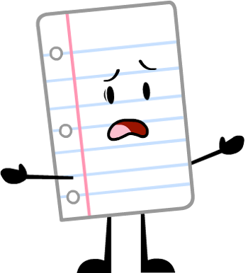 Paper | Inanimate Insanity Wiki | Fandom powered by Wikia