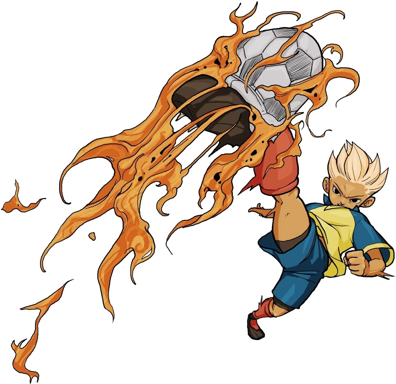 Image - Inazuma-eleven axel blaze tornade de feu fire tornado.jpg | Wiki Inazuma Eleven | FANDOM ...