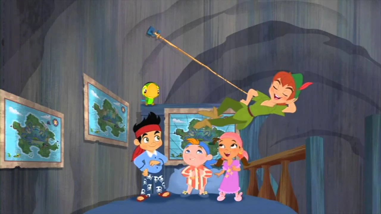 Image - Peter with Jake&Crew.jpg | Jake and the Never Land Pirates Wiki ...