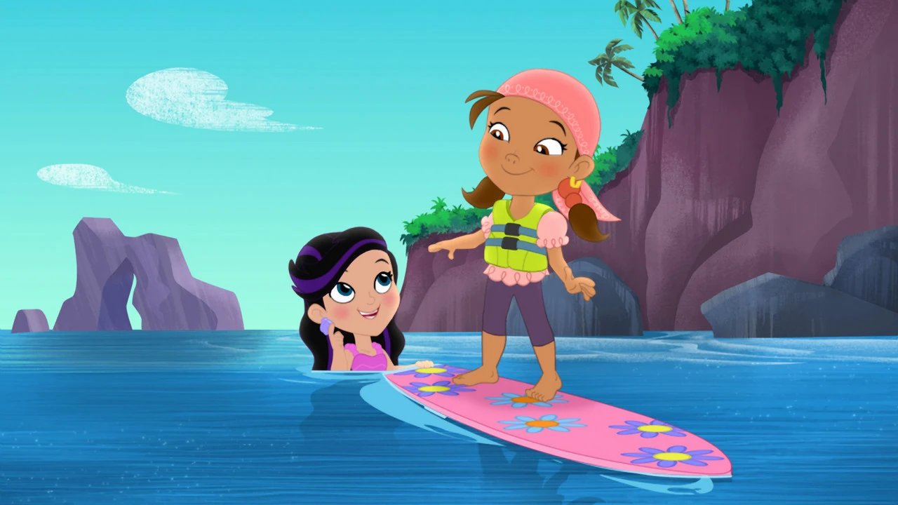 Image - Izzy&Marina-Surfin' Turf.jpg | Jake and the Never Land Pirates ...