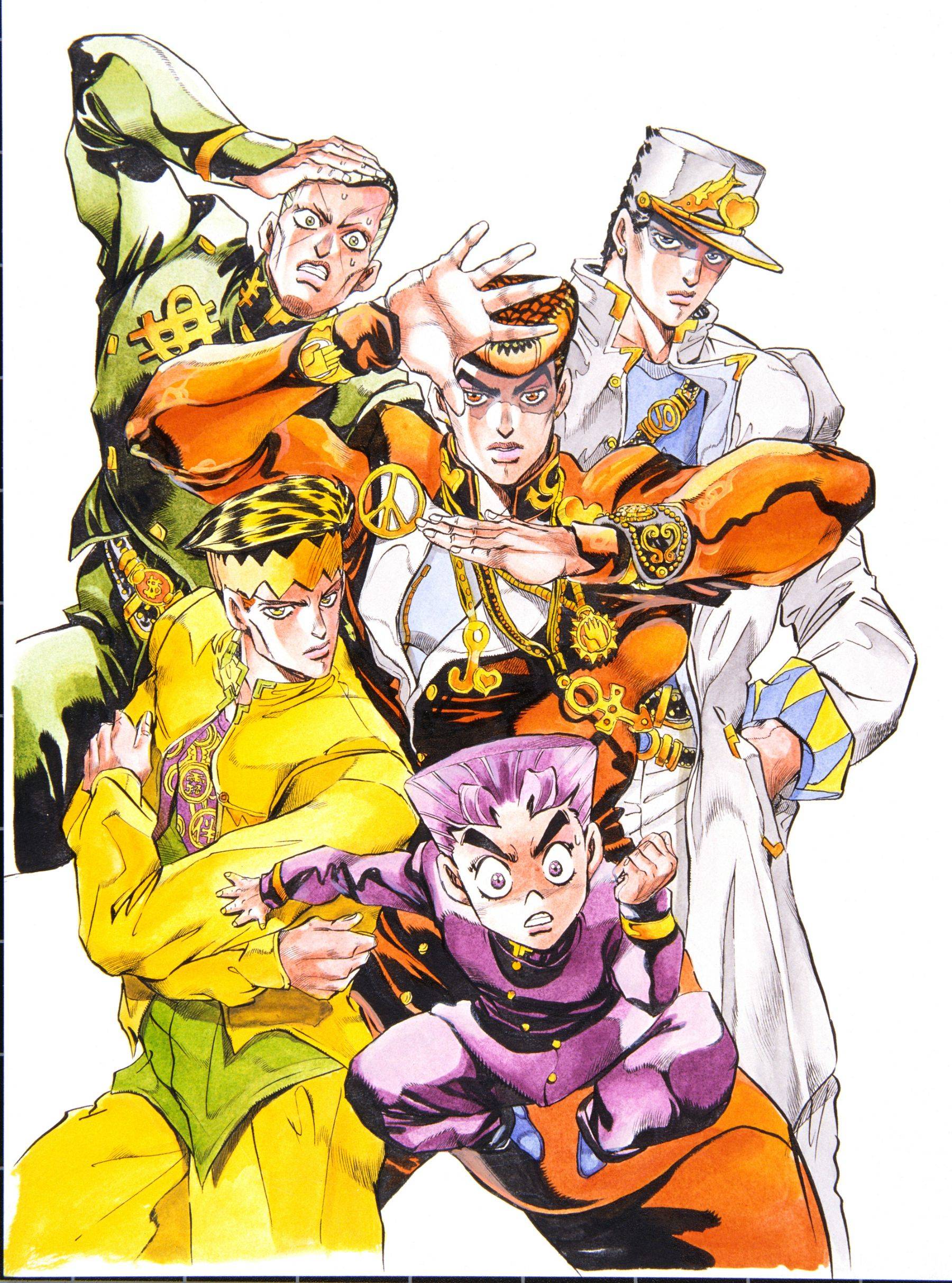 Image Jojopart4maincharacters Jojos Bizarre Encyclopedia Fandom Powered By Wikia