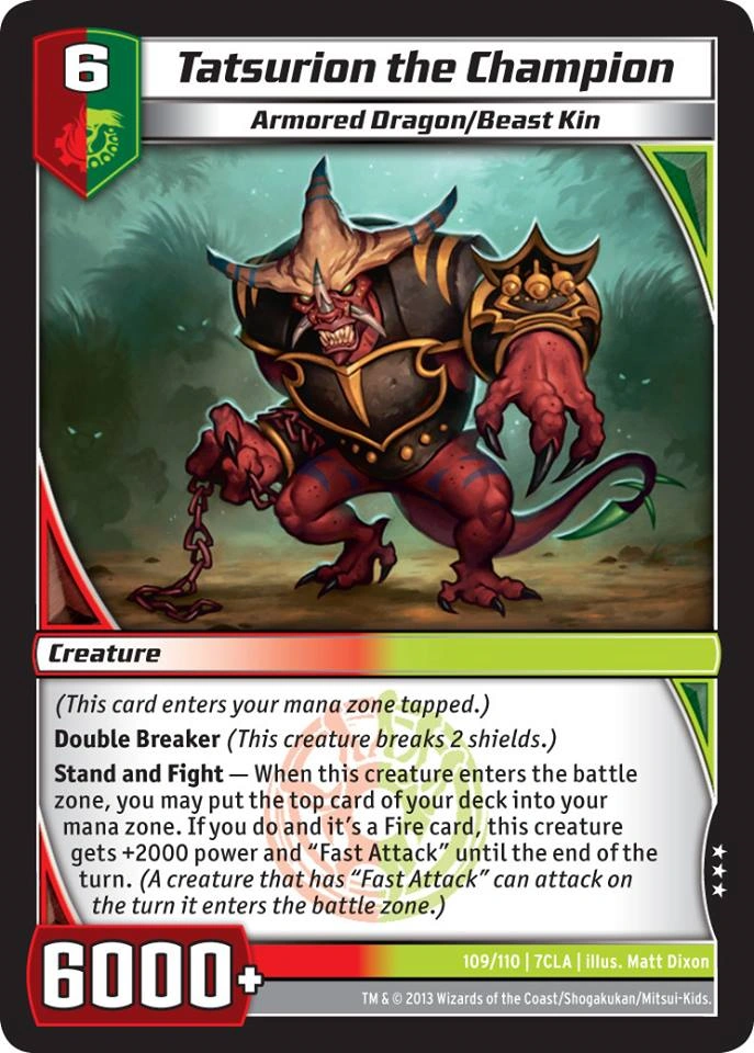 Tatsurion the Champion | Kaijudo Wiki | Fandom powered by Wikia