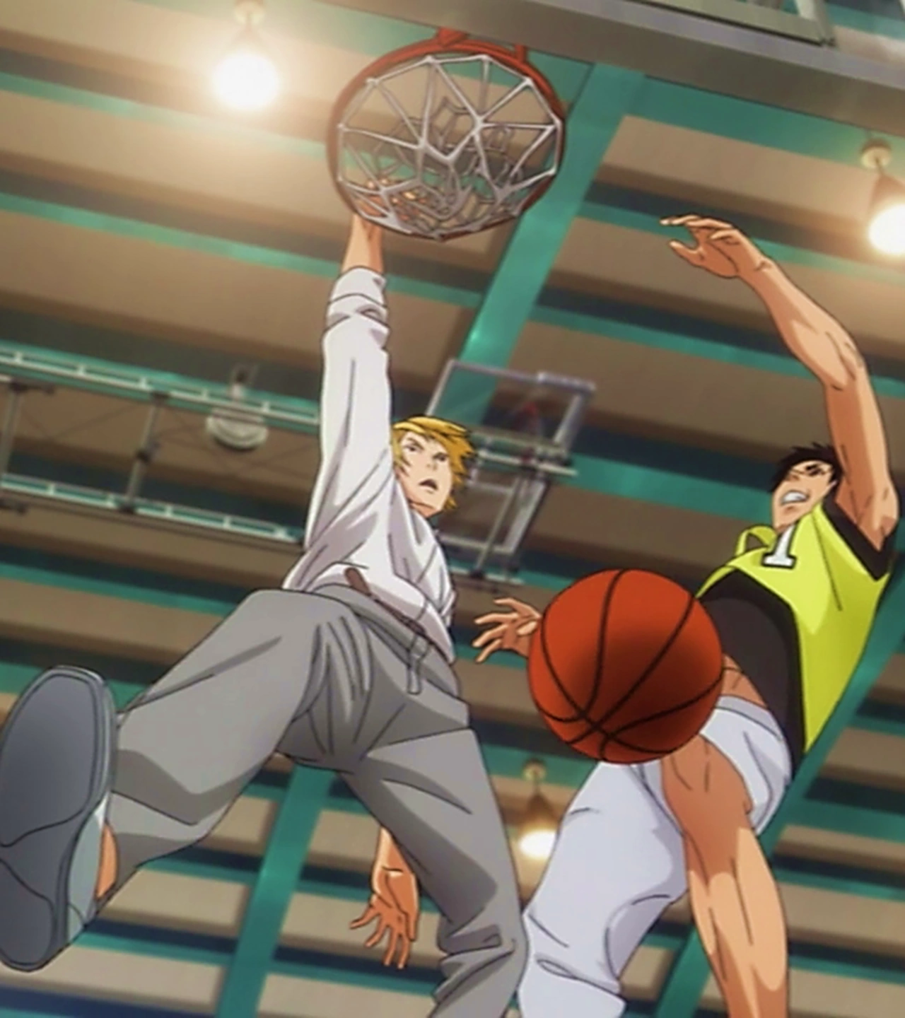 Image - Kise's dunk on Kagami.png | Kuroko no Basuke Wiki | FANDOM ...