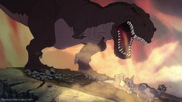 Sharptooth T Rex Red