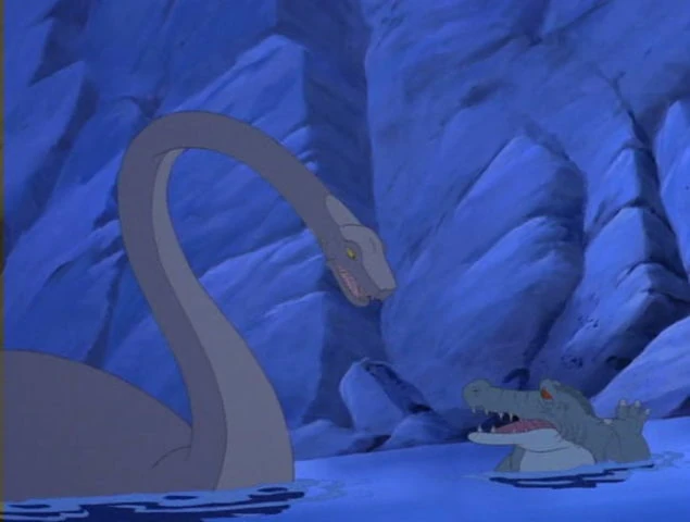 The Land Before Time Sharptooth Swimmer