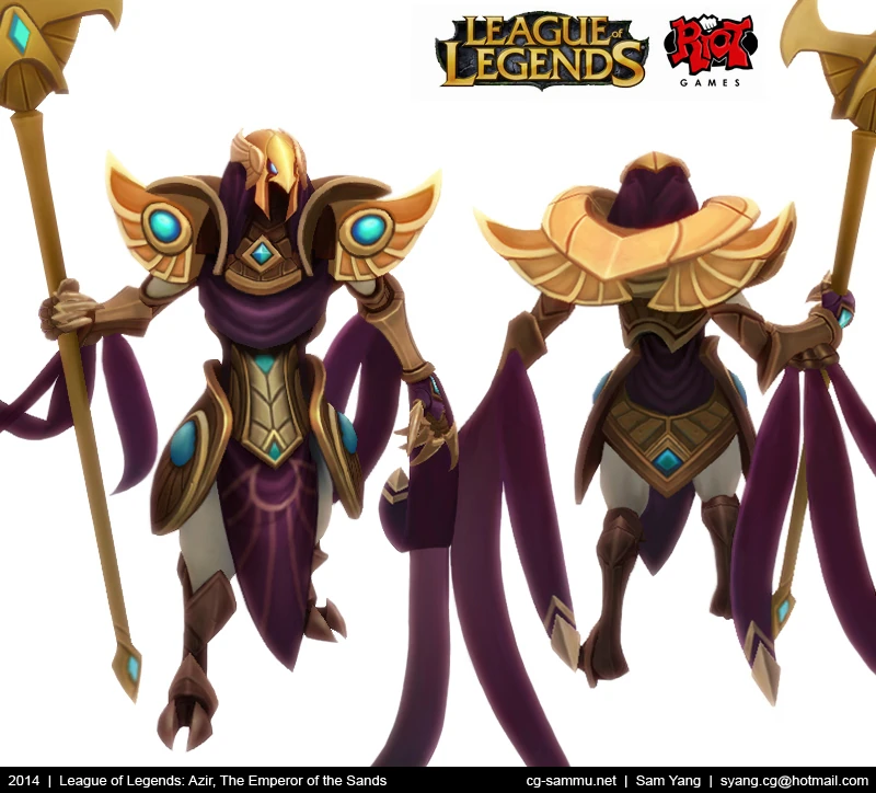 Image - Azir model.jpg | League of Legends Wiki | FANDOM powered by Wikia