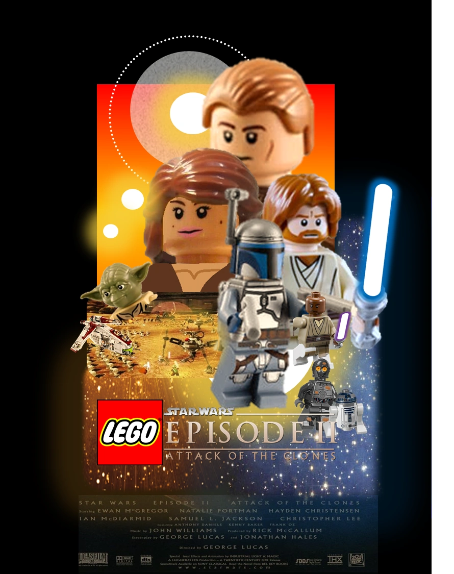 Image - Lego Attack of the Clones Poster.png | Brickipedia | Fandom ...