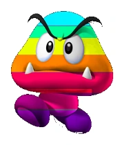 Goomba Arco iris | Mario Fanon Wiki | Fandom powered by Wikia