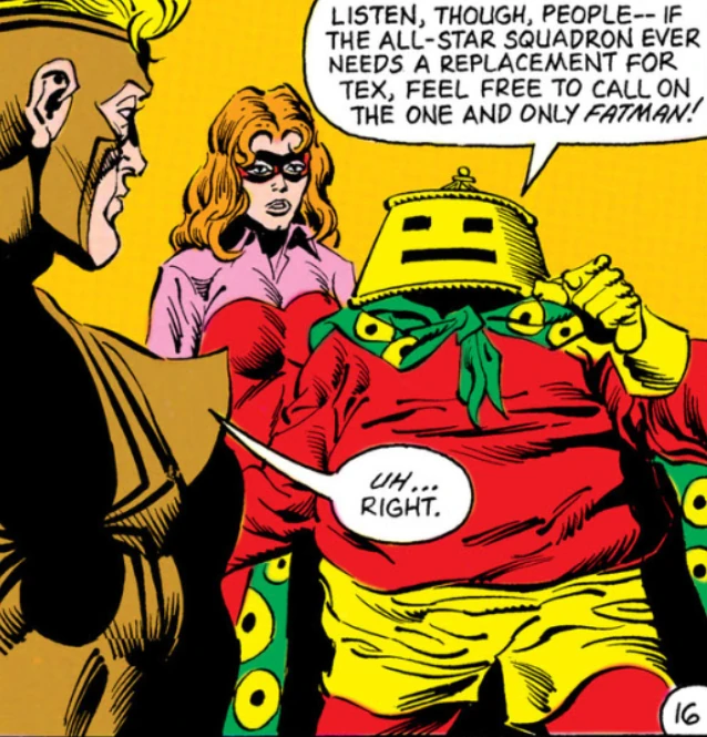 Fatman | DC Database | FANDOM powered by Wikia