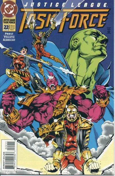 Justice League Task Force Vol 1 22 | DC Database | Fandom powered by Wikia