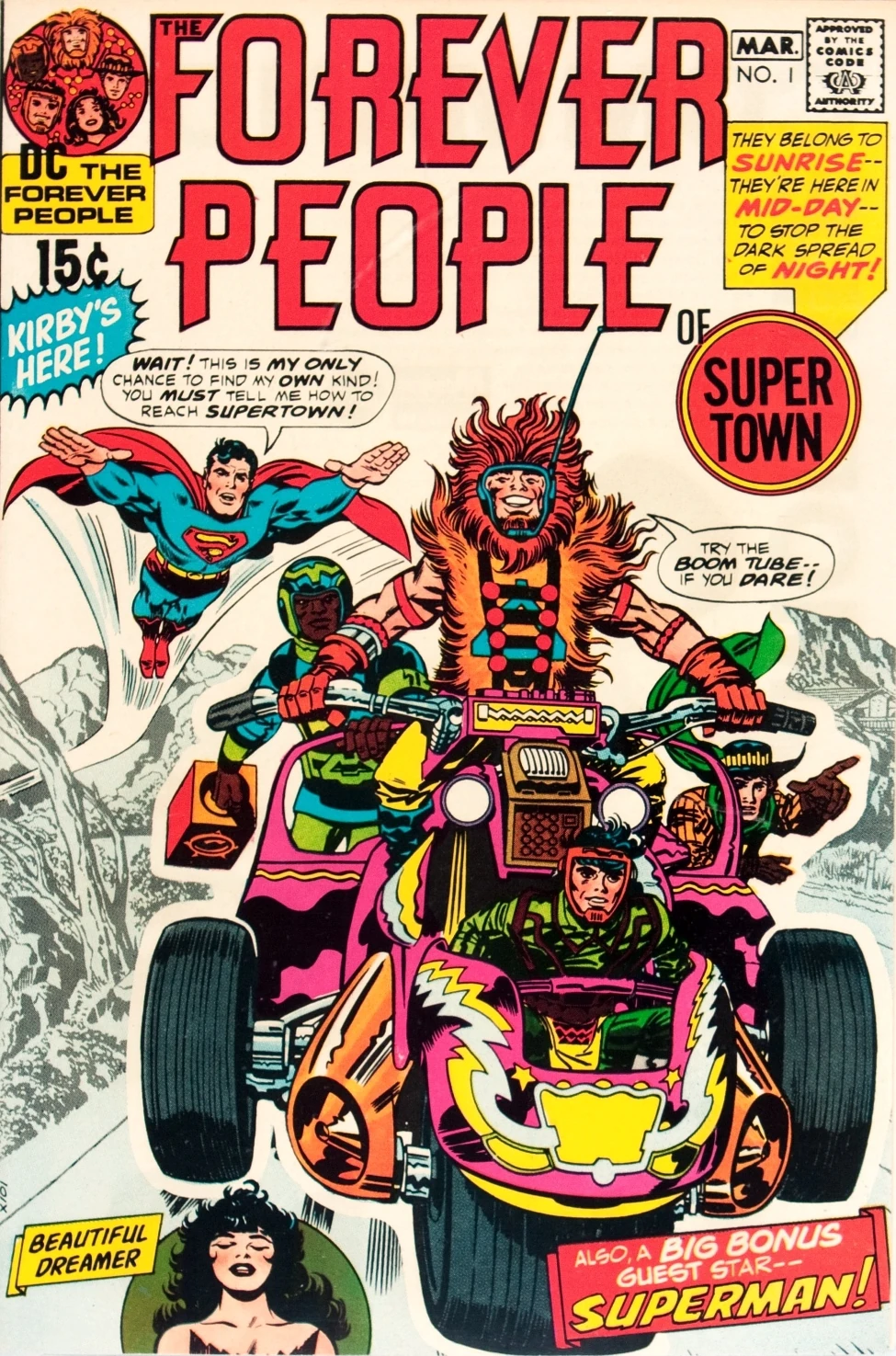 Forever People Vol 1 1 | DC Database | Fandom powered by Wikia
