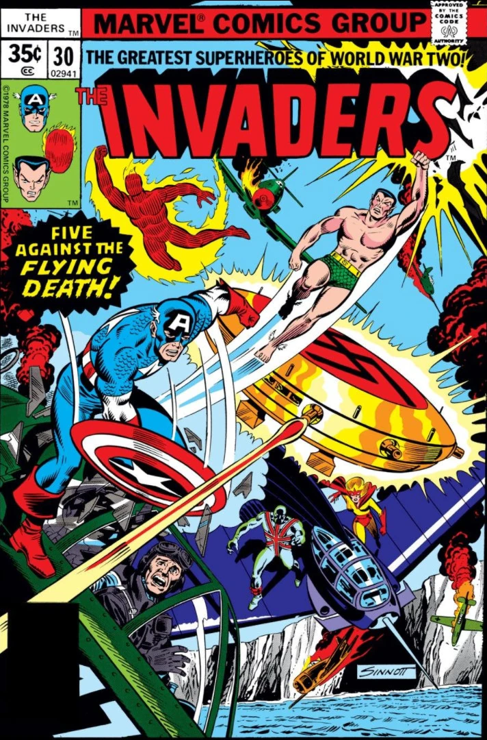 Invaders Vol 1 30 | Marvel Database | FANDOM powered by Wikia