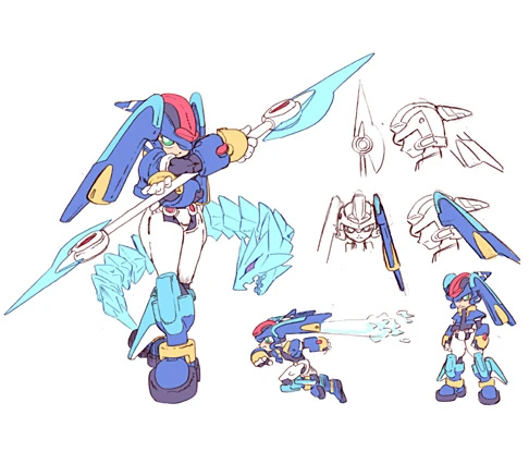 Megaman Zx Model Px