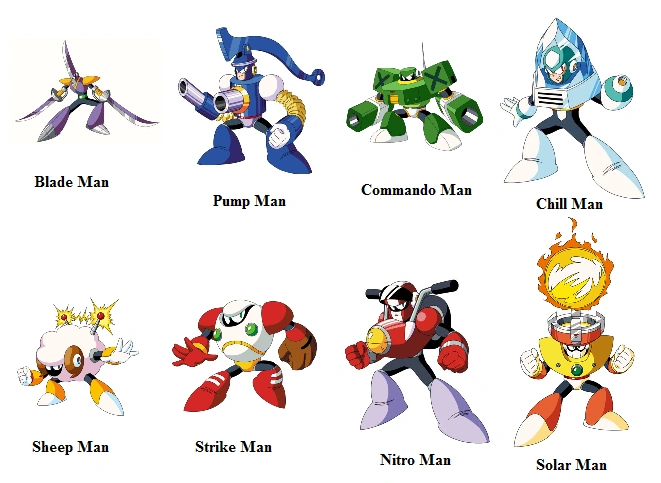 Datei:Mega Man 10 Bosses.png | Mega Man Wiki | Fandom powered by Wikia
