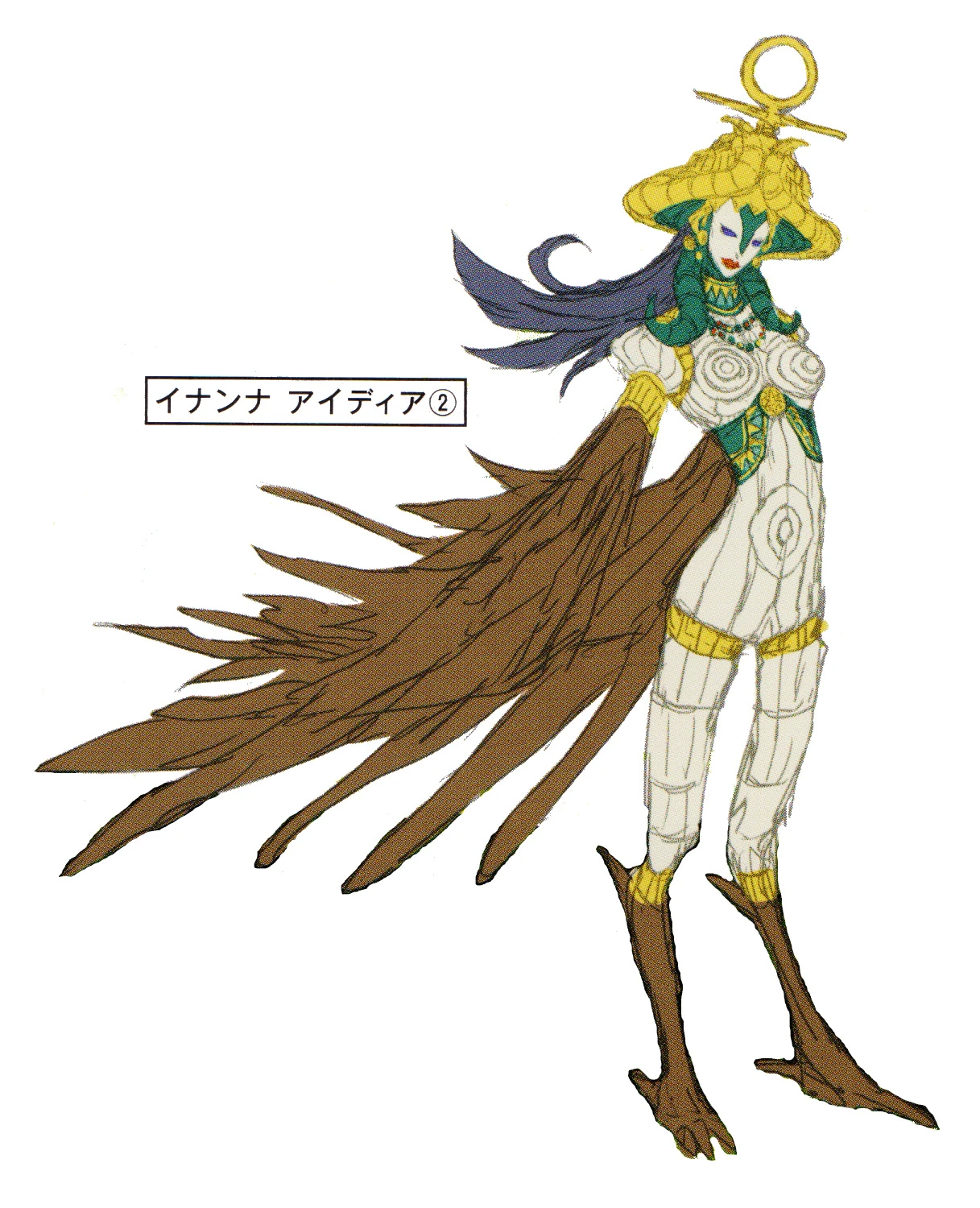 Image - Inanna concept 2 SMT4A.jpg | Megami Tensei Wiki | FANDOM ...