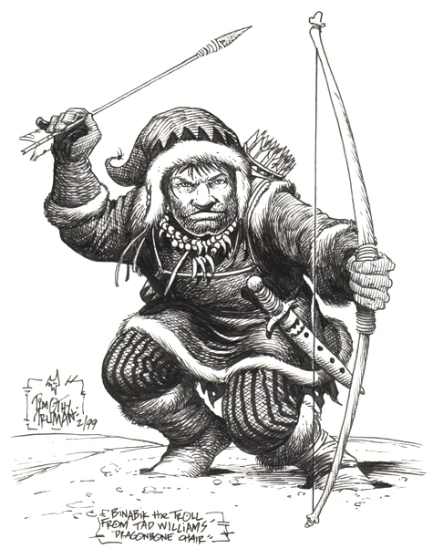 Binabik | Memory Sorrow and Thorn Wiki | FANDOM powered by Wikia