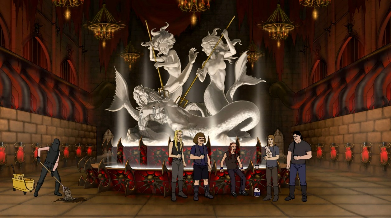 Bathrooms In Mordhaus The Metalocalypse Wiki Fandom Powered By Wikia