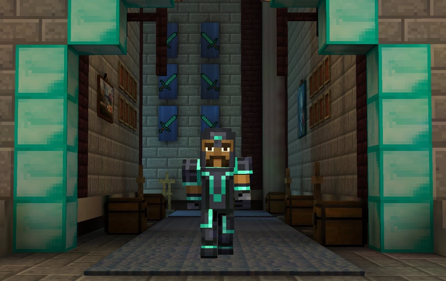 Image - Imagegabrielthewarrior2.jpg | Minecraft Story Mode Wiki ...