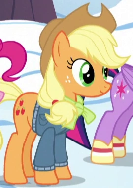 Image - Applejack winter clothes ID S5E5.png | My Little Pony ...