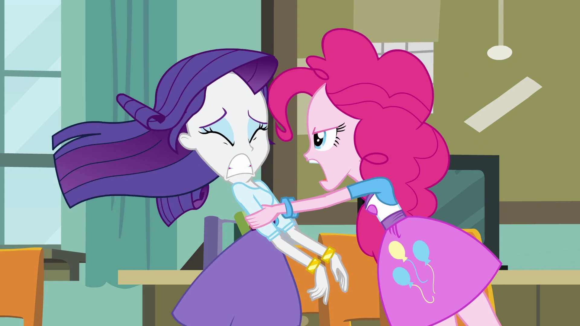Image - Pinkie Pie yells at Rarity EG.png | My Little Pony Friendship ...