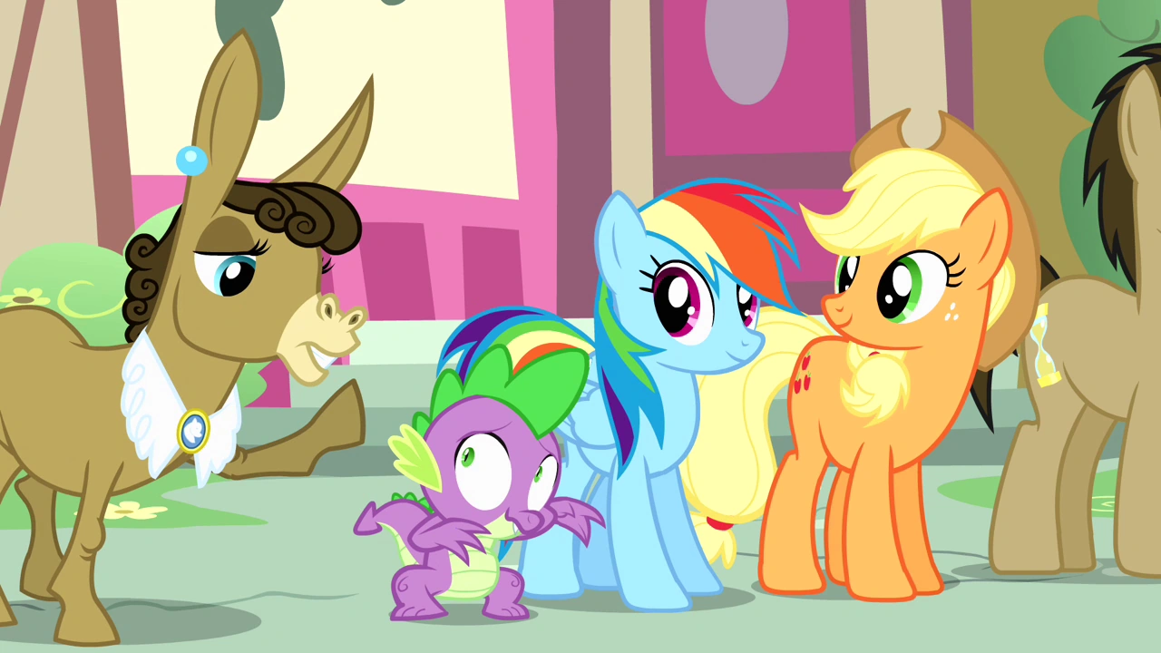 Image - Matilda shhing Spike S4E12.png | My Little Pony Friendship is ...