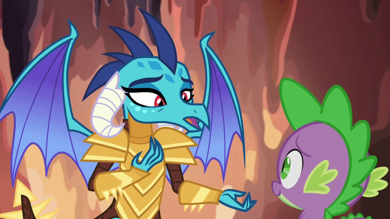 Image - Princess Ember "and I am" S6E5.png | My Little Pony Friendship ...