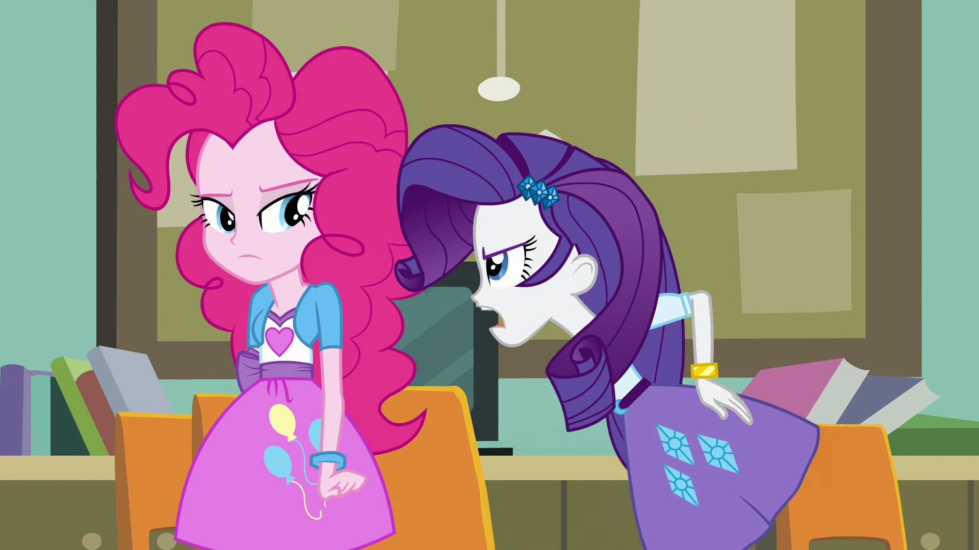 Image - Rarity snaps at Pinkie Pie EG.png | My Little Pony Friendship ...
