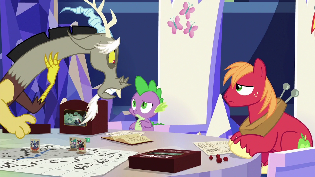 Image - Discord apologizes to Spike and Big Mac S6E17.png | My Little ...