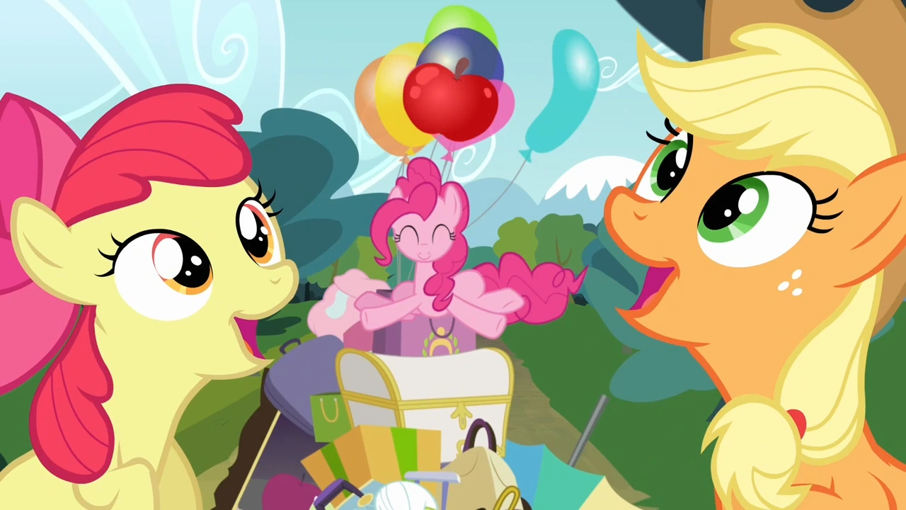 Image - Apple Bloom and Applejack singing S4E09.png | My Little Pony ...