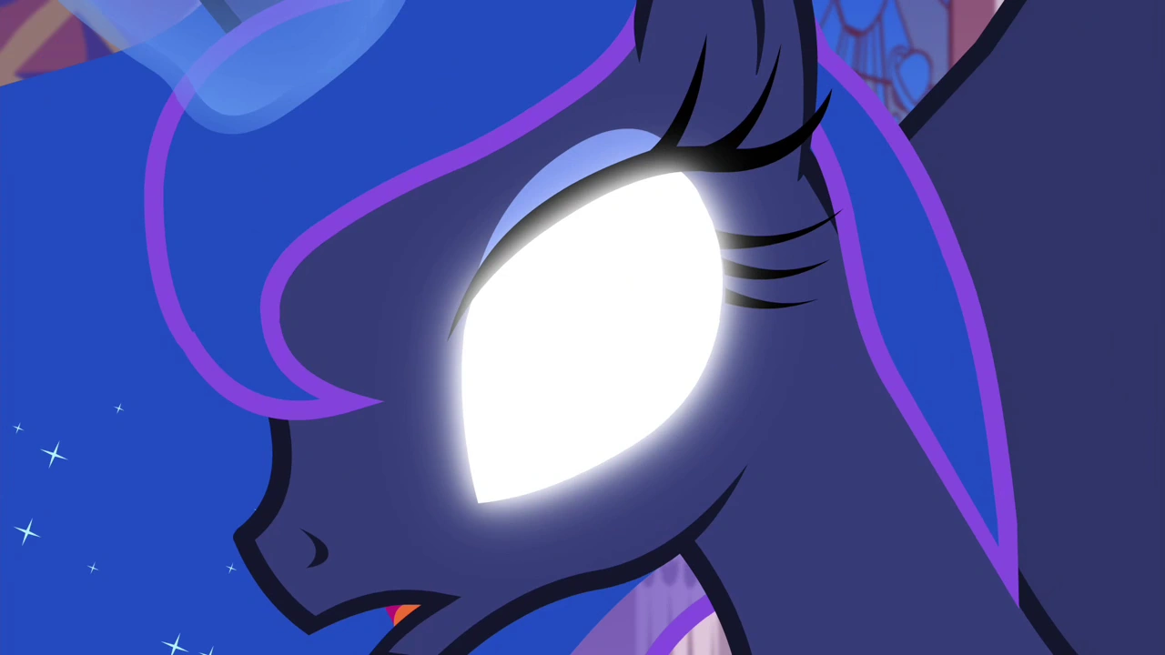 Image - Luna with glowing eye S4E26.png | My Little Pony Friendship is ...