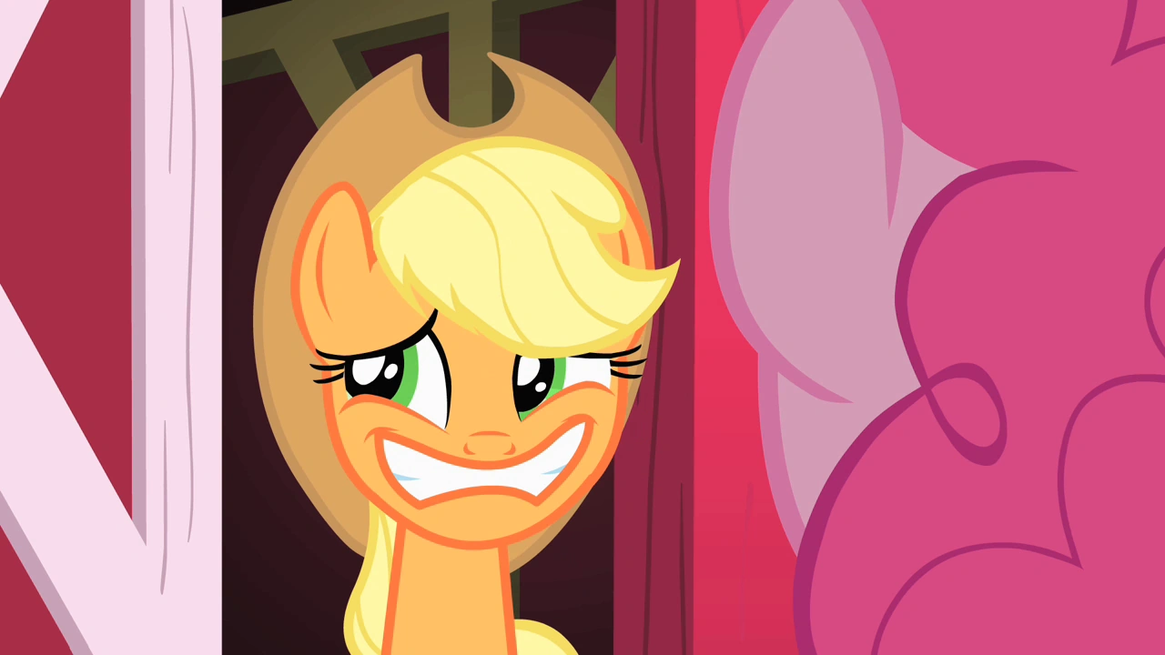 Image - Applejack bad poker face S01E25.png | My Little Pony Friendship ...