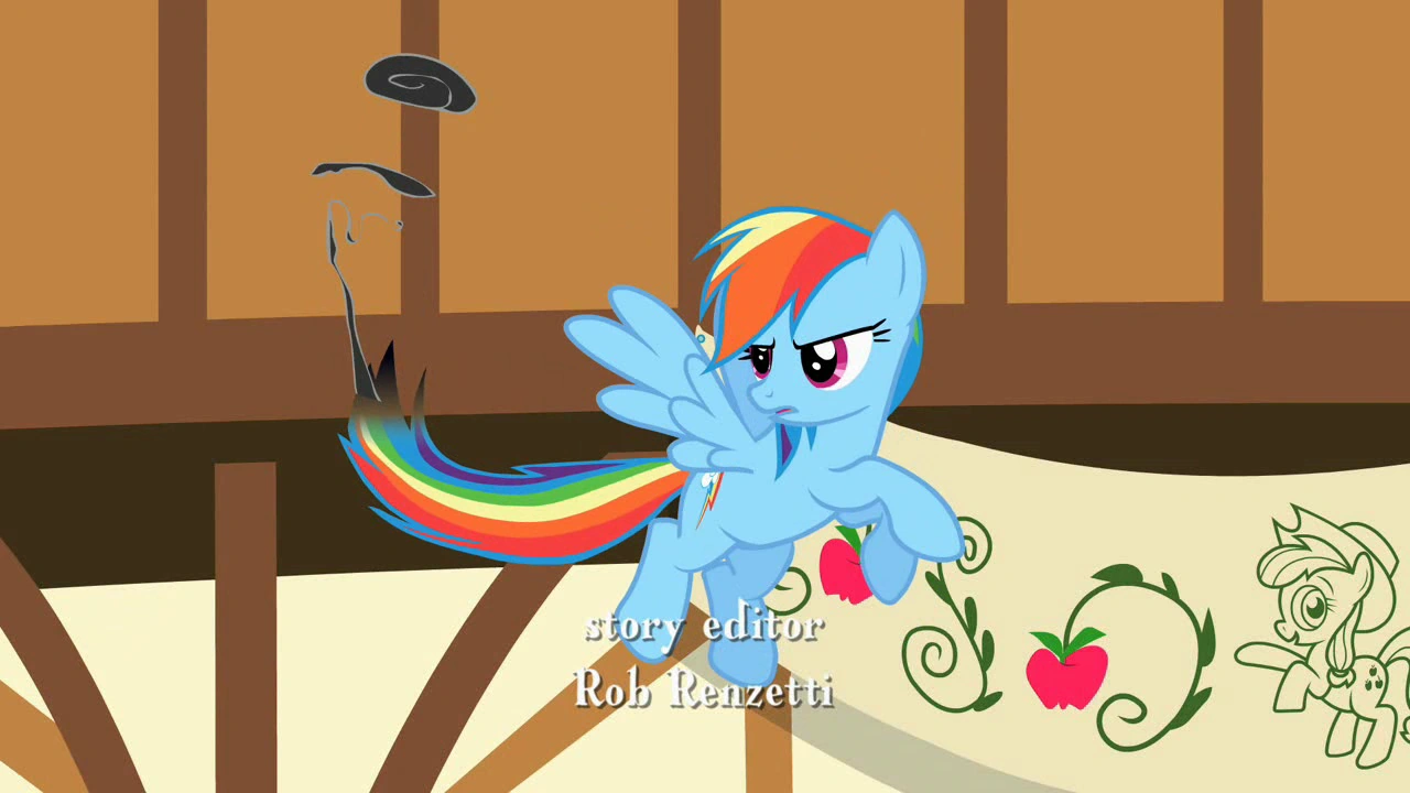 Image - Rainbow Dash's poor tail S2E14.png | My Little Pony Friendship ...